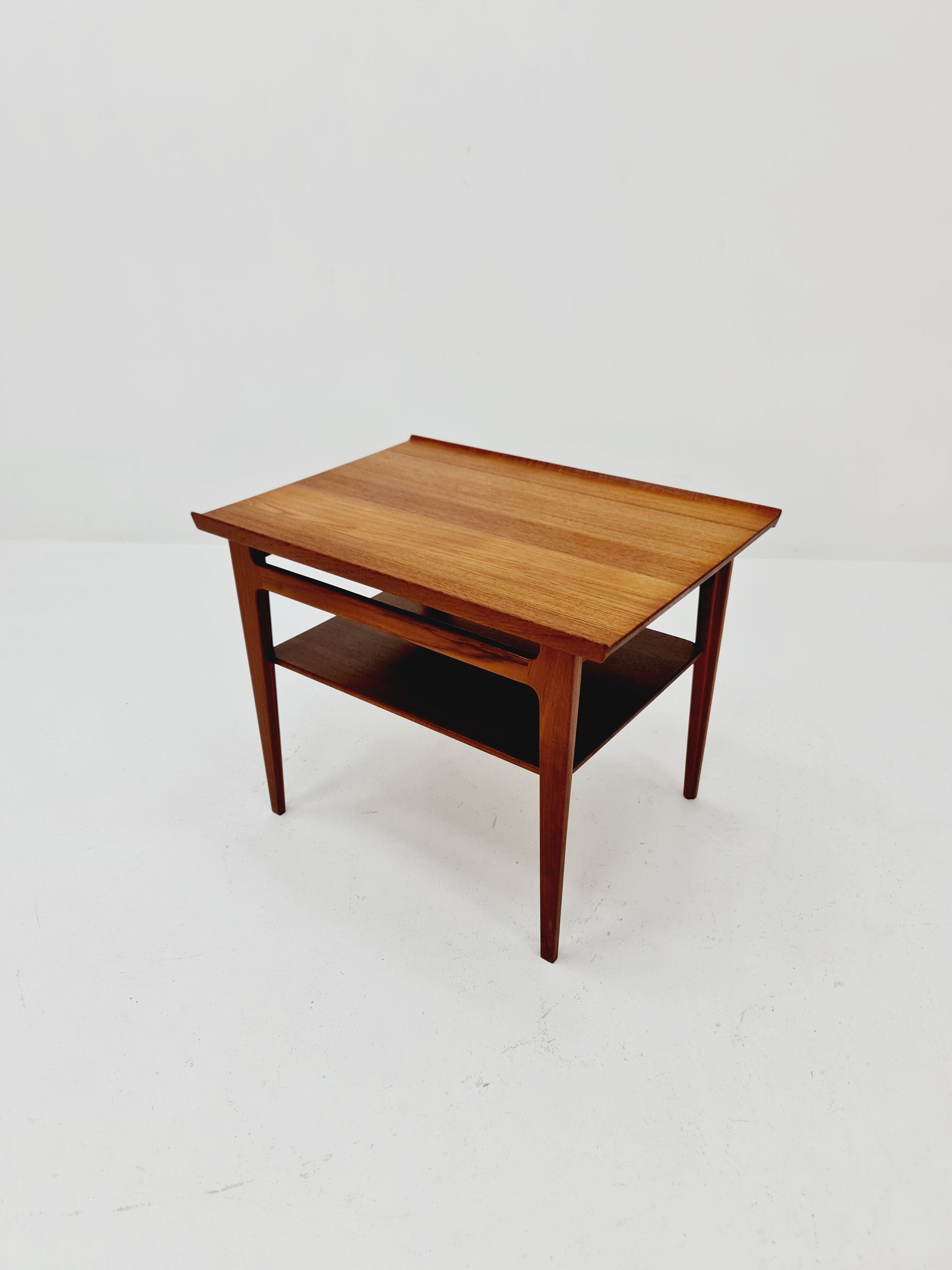 Danish Teak Coffee Table by Finn Juhl For France Daverkosen Denmark MIDAGEVINTAGE